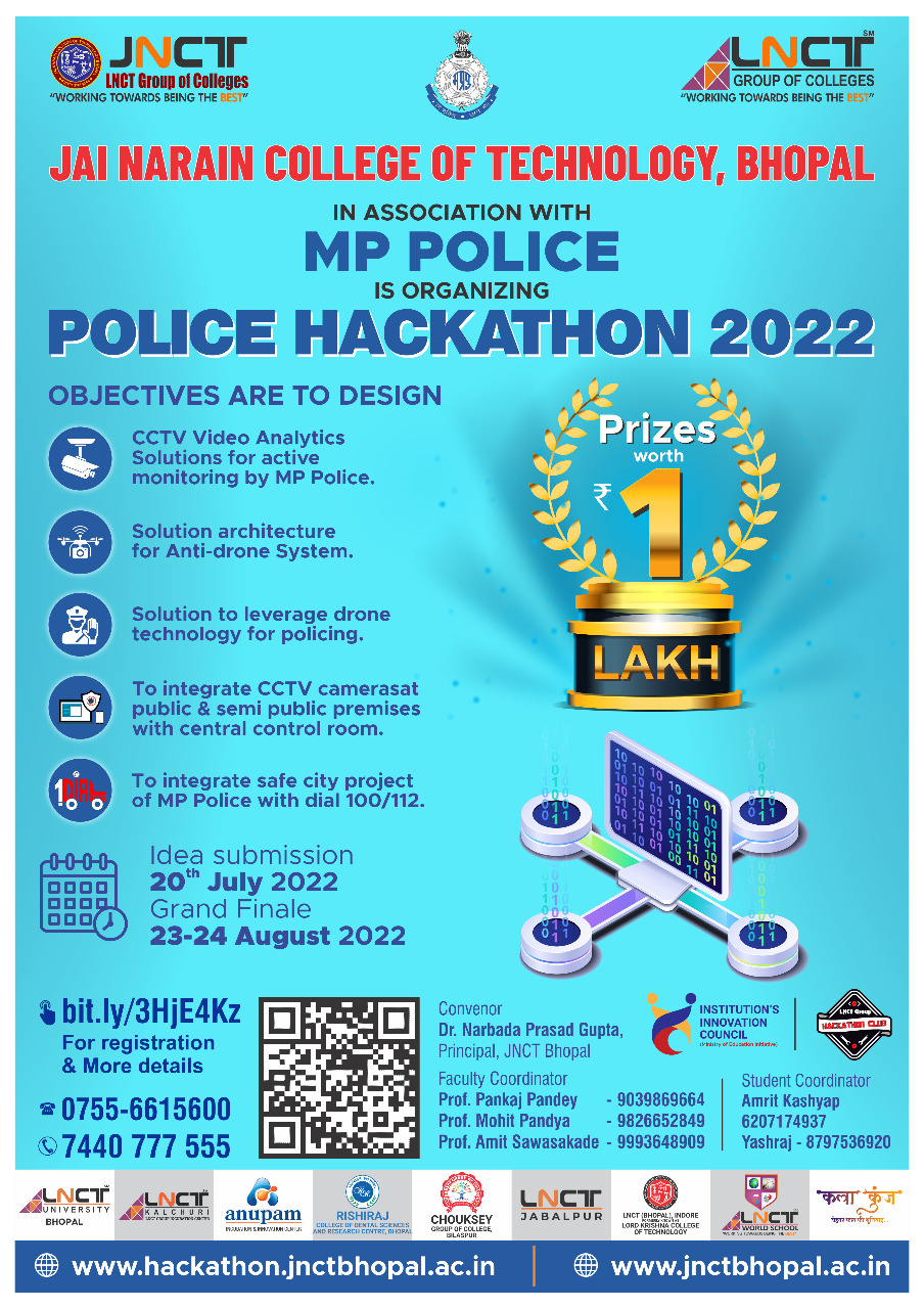 Police Hackathon – 2022 – LNCT Group Hackathon Club